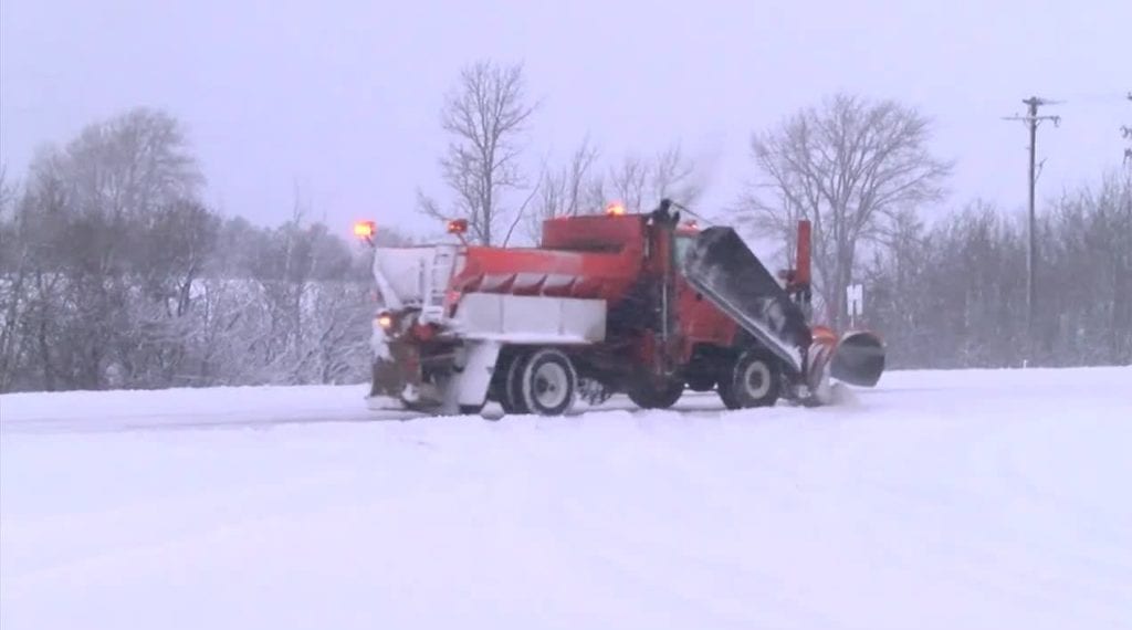 With more snow on the way, drivers urged to use caution around snow plows