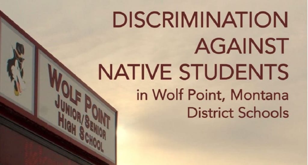 Federal discrimination probe against Wolf Point School District launched